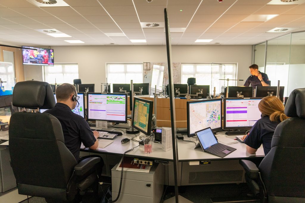 Celebrating our amazing Control Room staff - Fire Fighters Charity