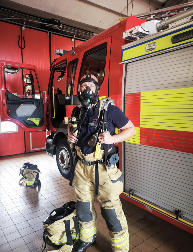 Carl: “I became a firefighter to make my brother proud – now I’m ...