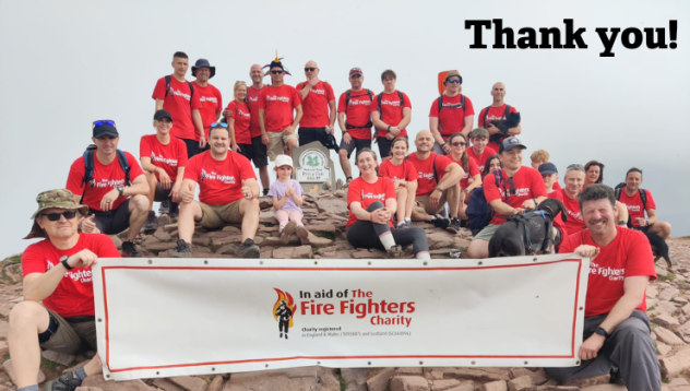 June 2023 fundraising highlights - Fire Fighters Charity